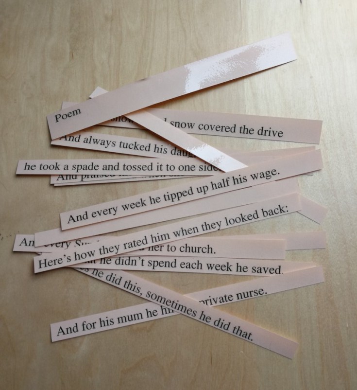 A poetry lesson – James Durran