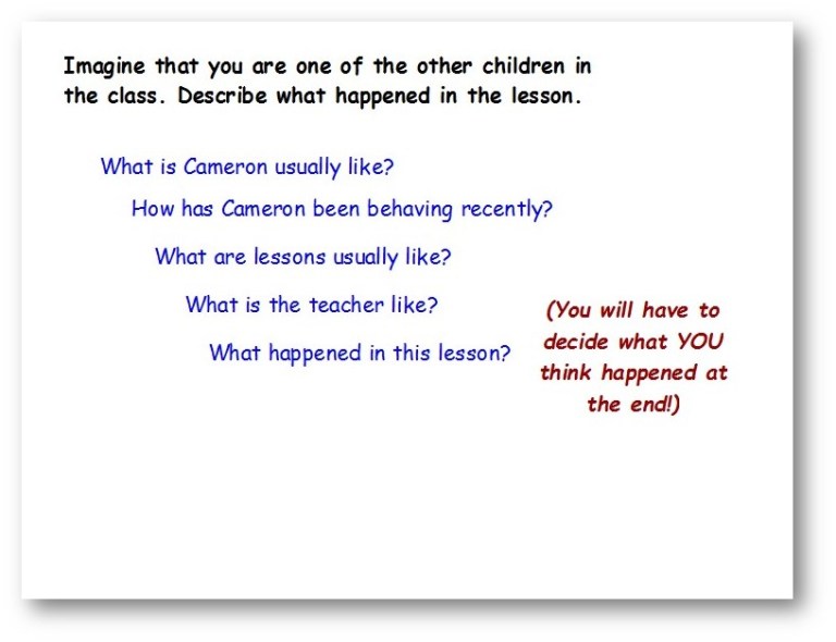 Whole-class reading: an example lesson and a menu of approaches – James ...