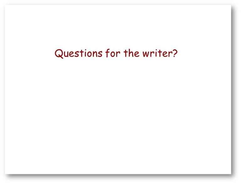 Whole-class reading: another example lesson – James Durran