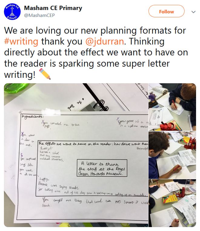 Re-thinking ‘success criteria’: a simple device to support pupils ...